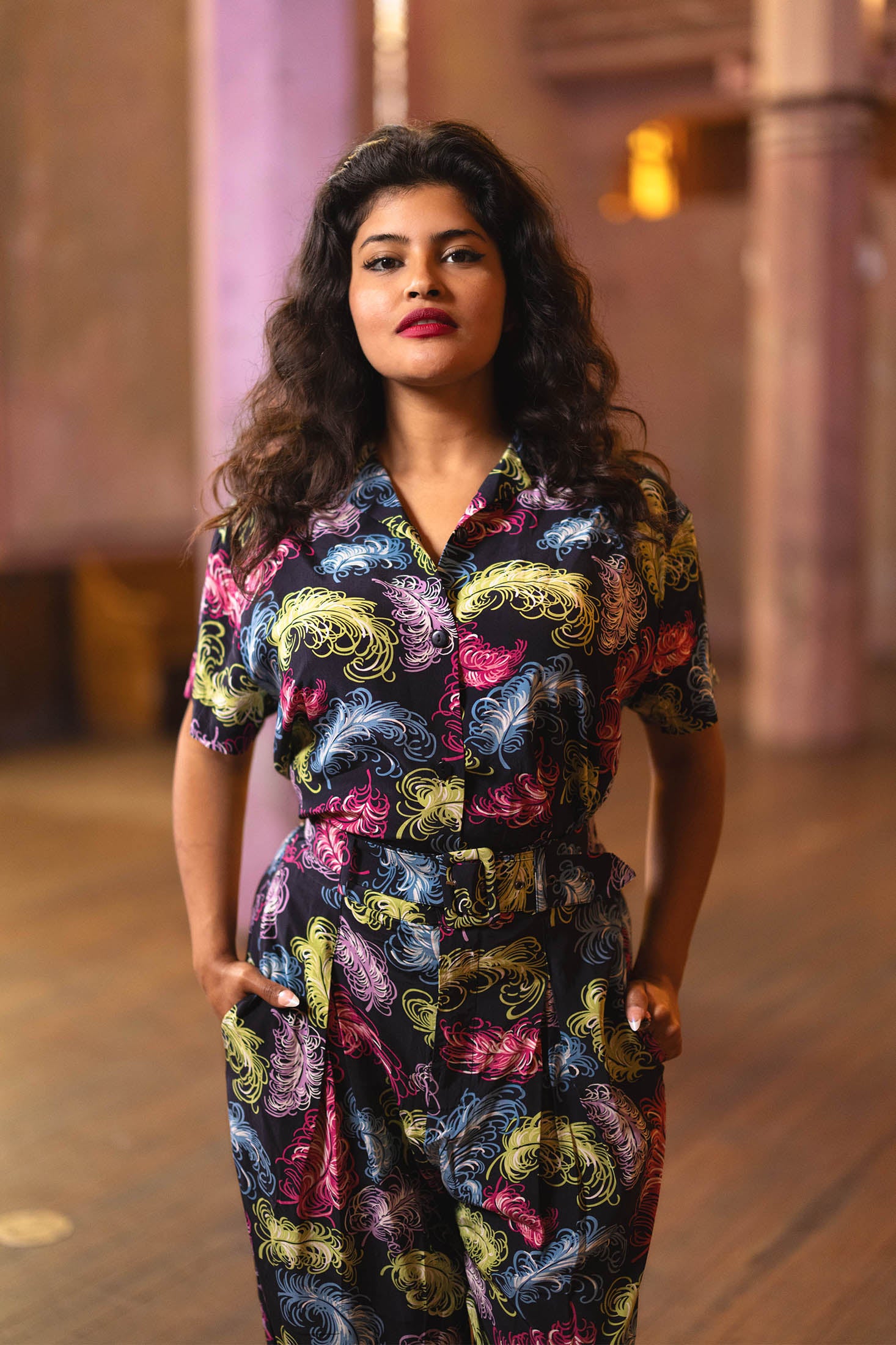 Felix Shirt - French Feathers – Trashy Diva