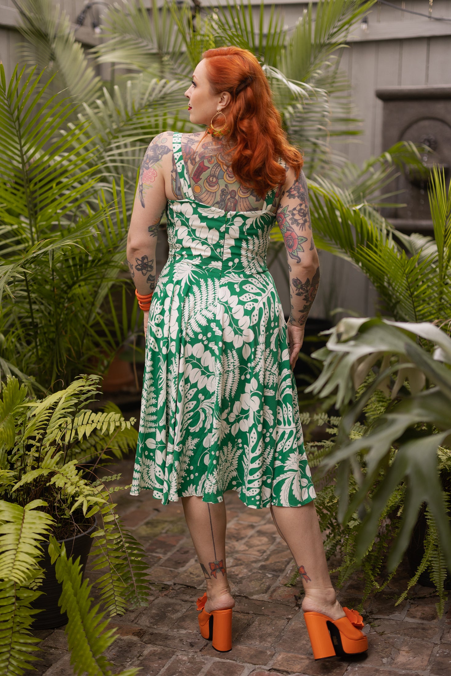 Trixie Dress - Botanist - Final Sale – Trashy Diva