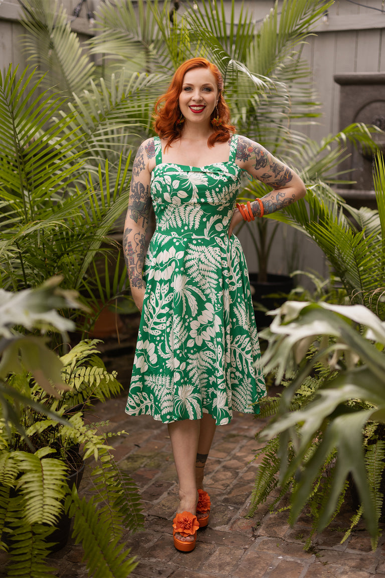 Trixie Dress - Botanist - Final Sale – Trashy Diva