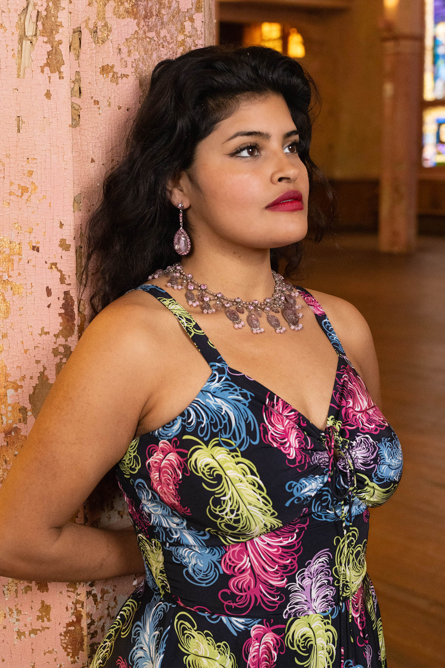 L'Amour Dress - French Feathers – Trashy Diva