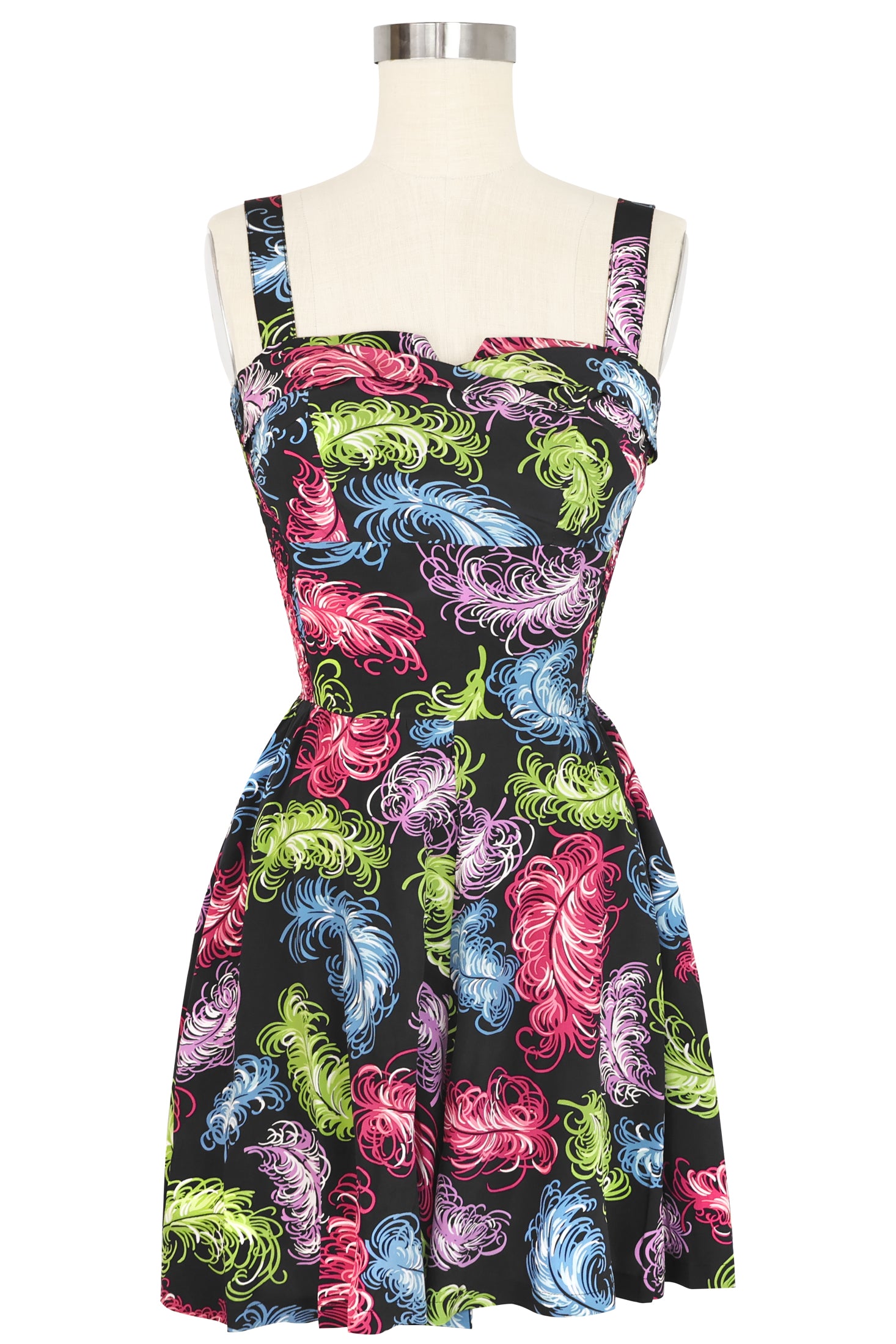 Trixie Romper - French Feathers – Trashy Diva