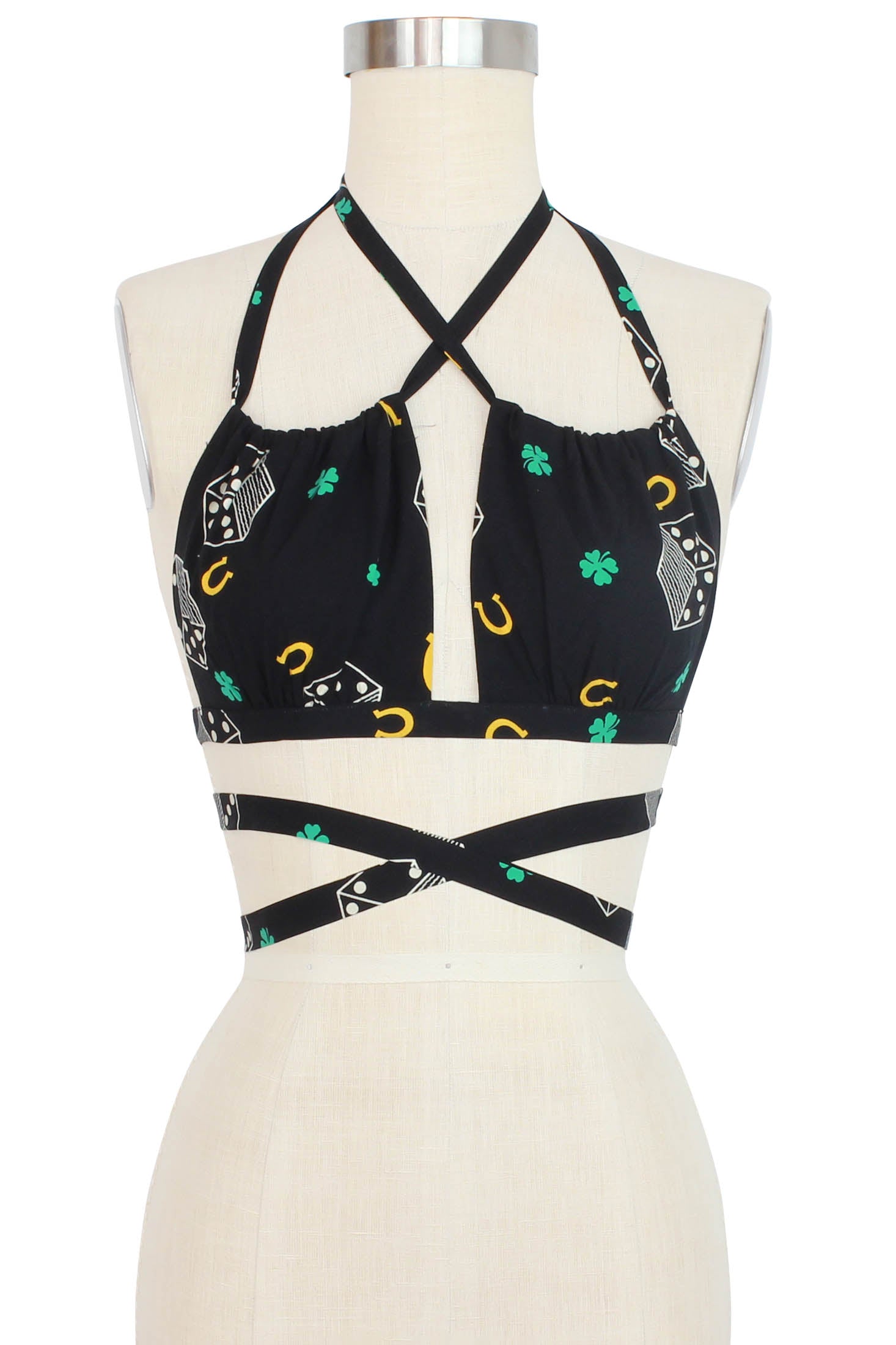 Esther Tie Top - Lucky Charm