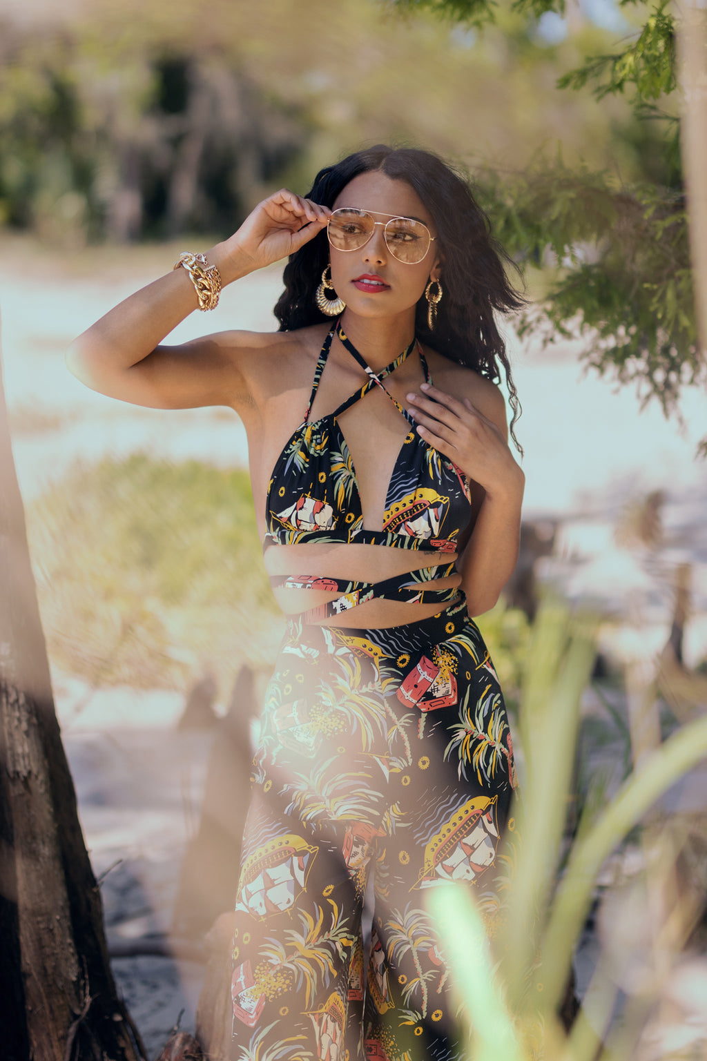 Esther Halter Top - Pirate Treasure - Final Sale – Trashy Diva