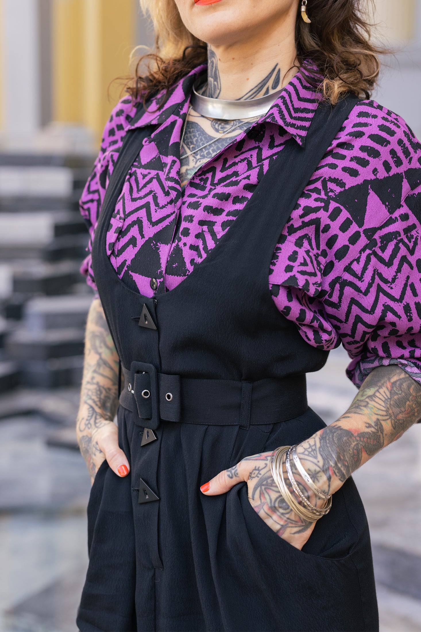 Bogart Blouse - Darkwave - Final Sale – Trashy Diva