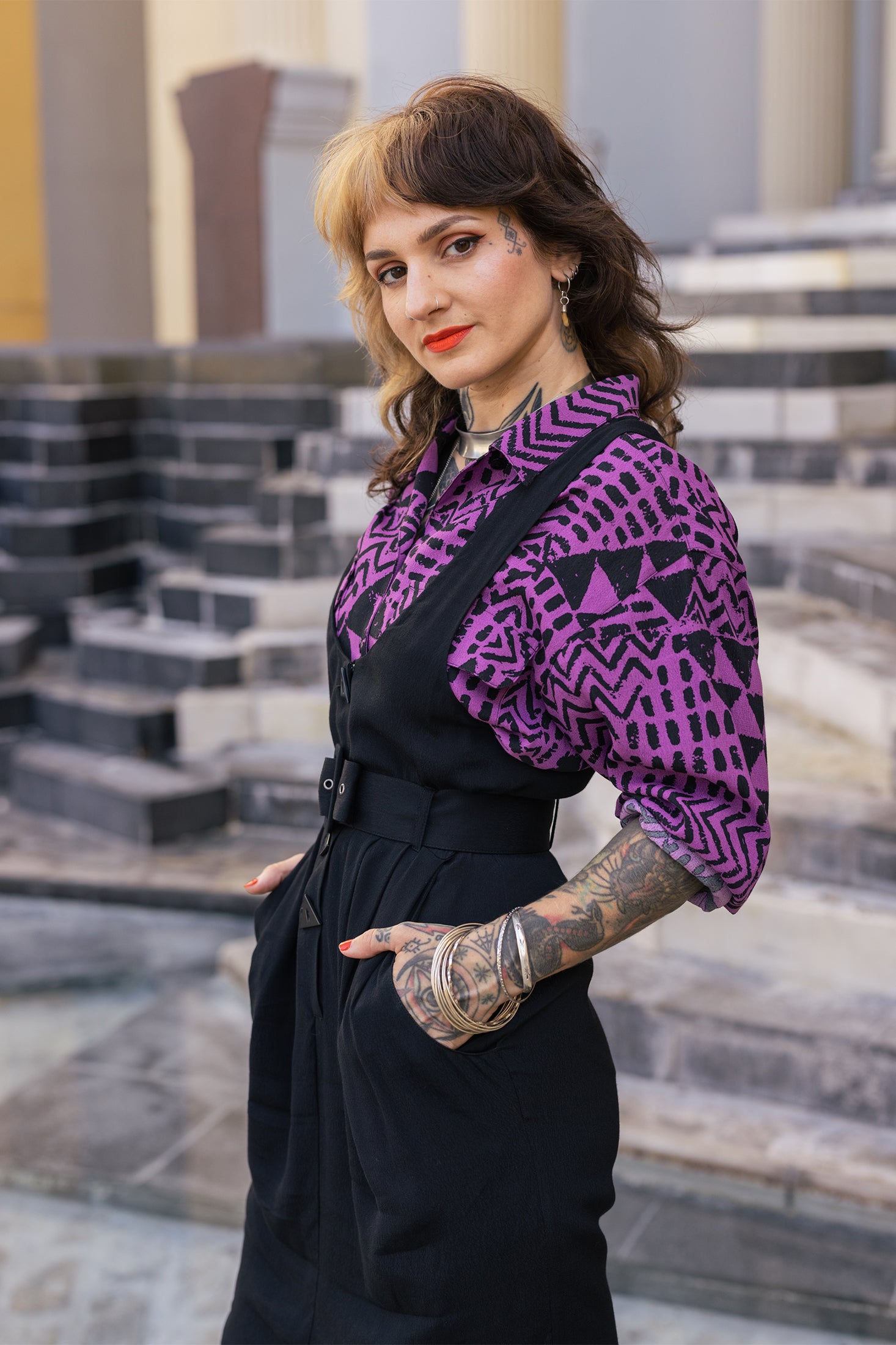 Bogart Blouse - Darkwave - Final Sale – Trashy Diva