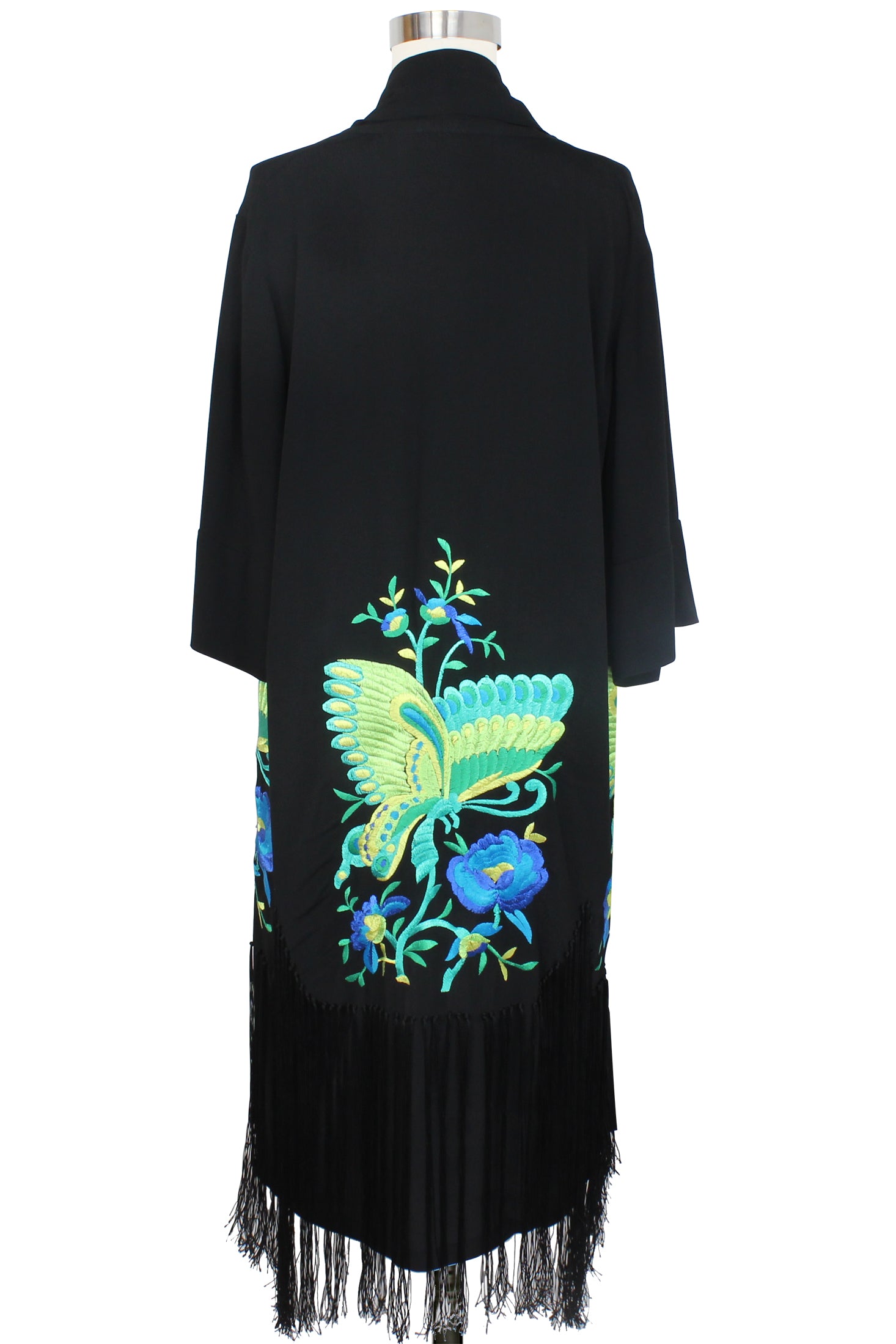 Butterfly Fringe Robe - Psychedelic Butterflies