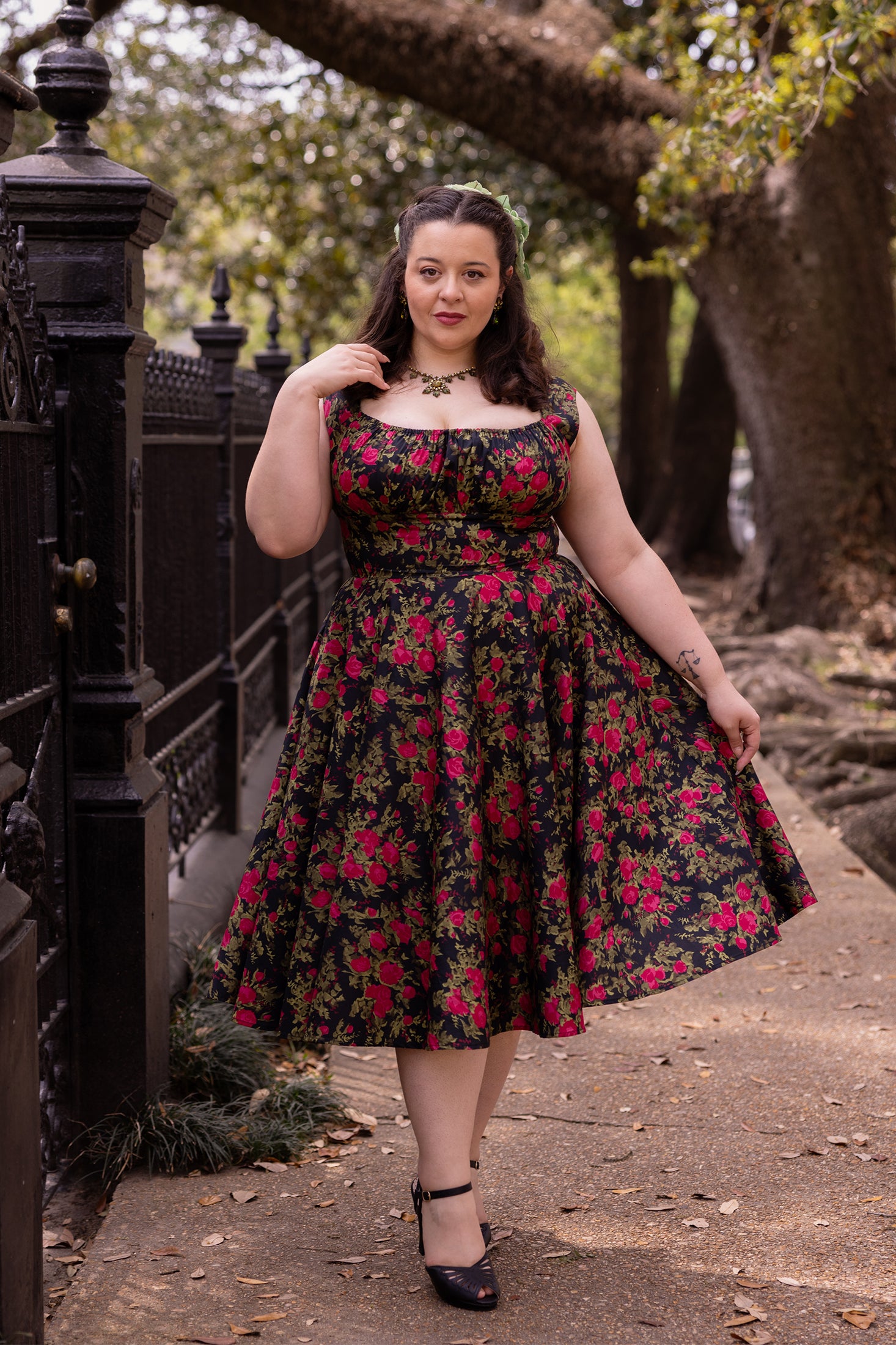 Norma Jean Dress - Fairytale Rose - Final Sale