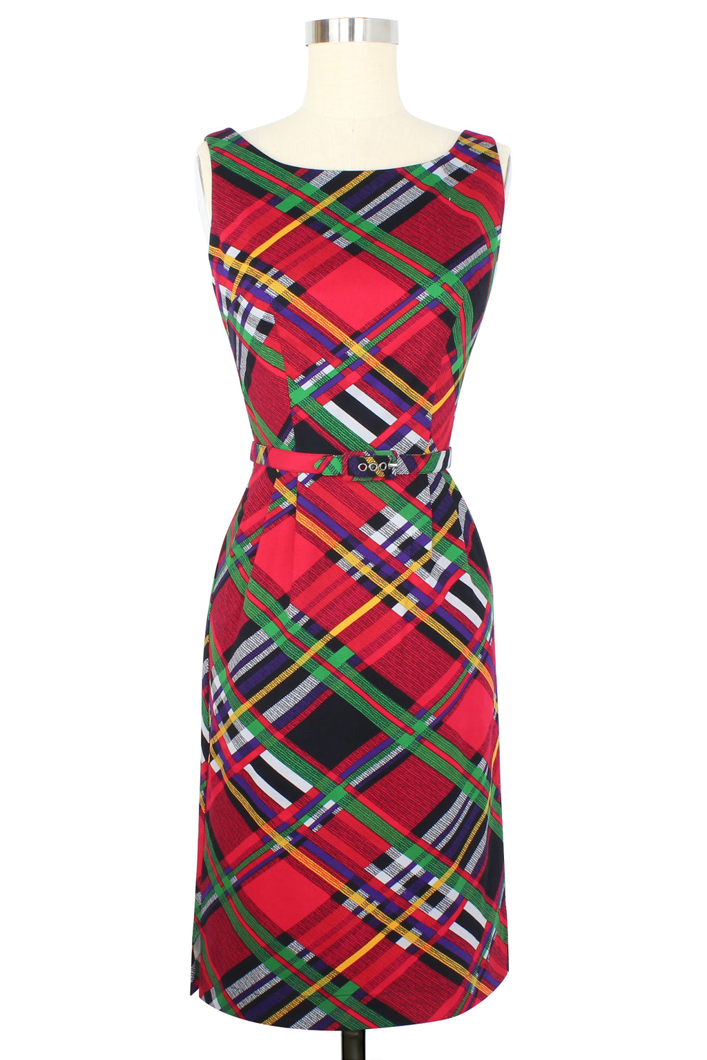 Classic Wiggle Dress - Mad Plaid - Final Sale – Trashy Diva