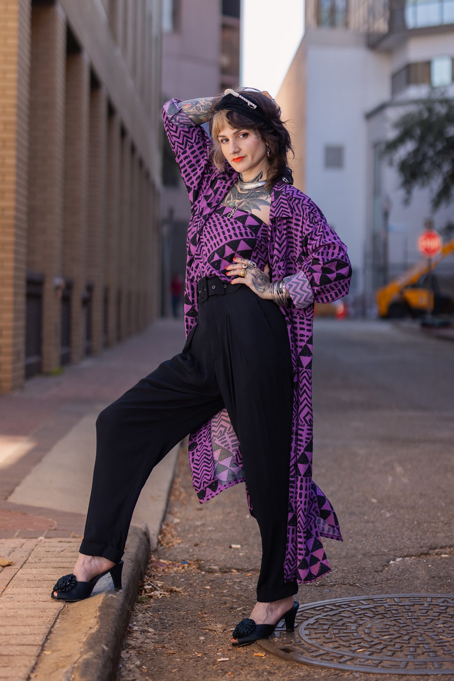 Bogart Shirt Dress - Darkwave - Final Sale – Trashy Diva